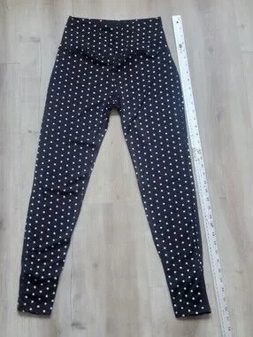 kate spade | Pants & Jumpsuits | Kate Spade Black Leggings With White ...